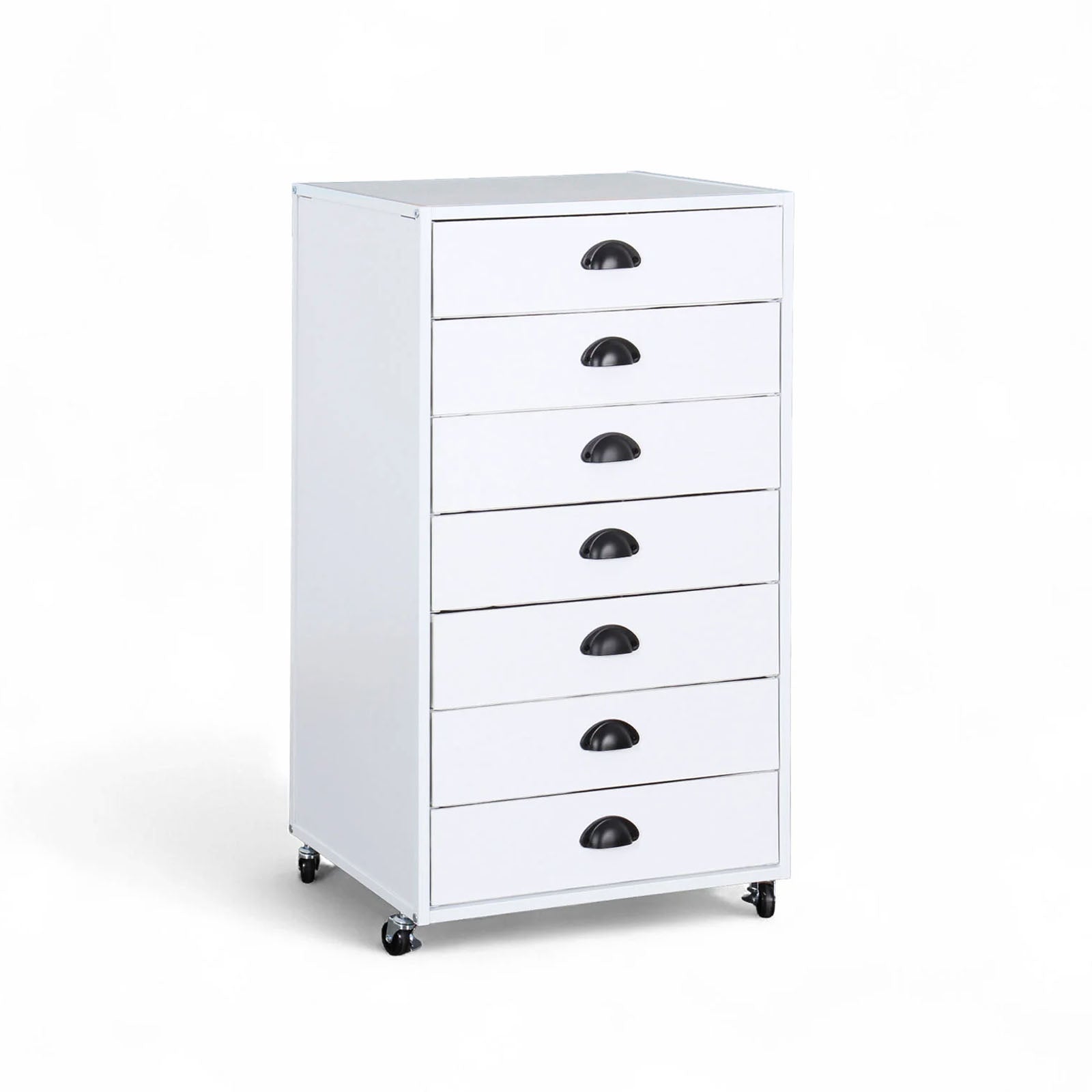 7-Drawer Mobile Storage Unit - Lockable Casters – Space General