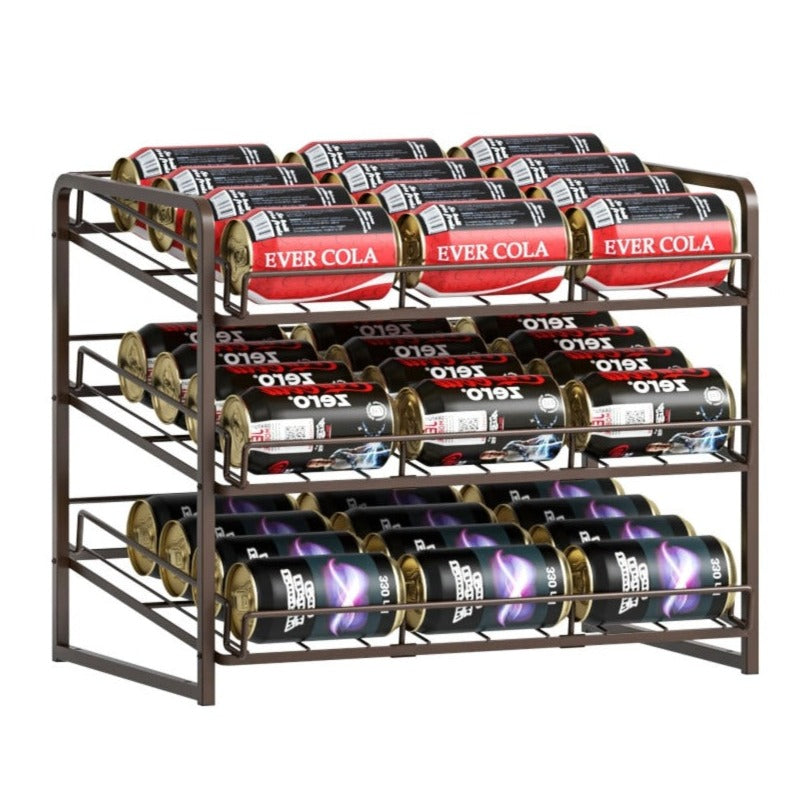 Stackable Can Storage Dispenser - Bronze – Space General