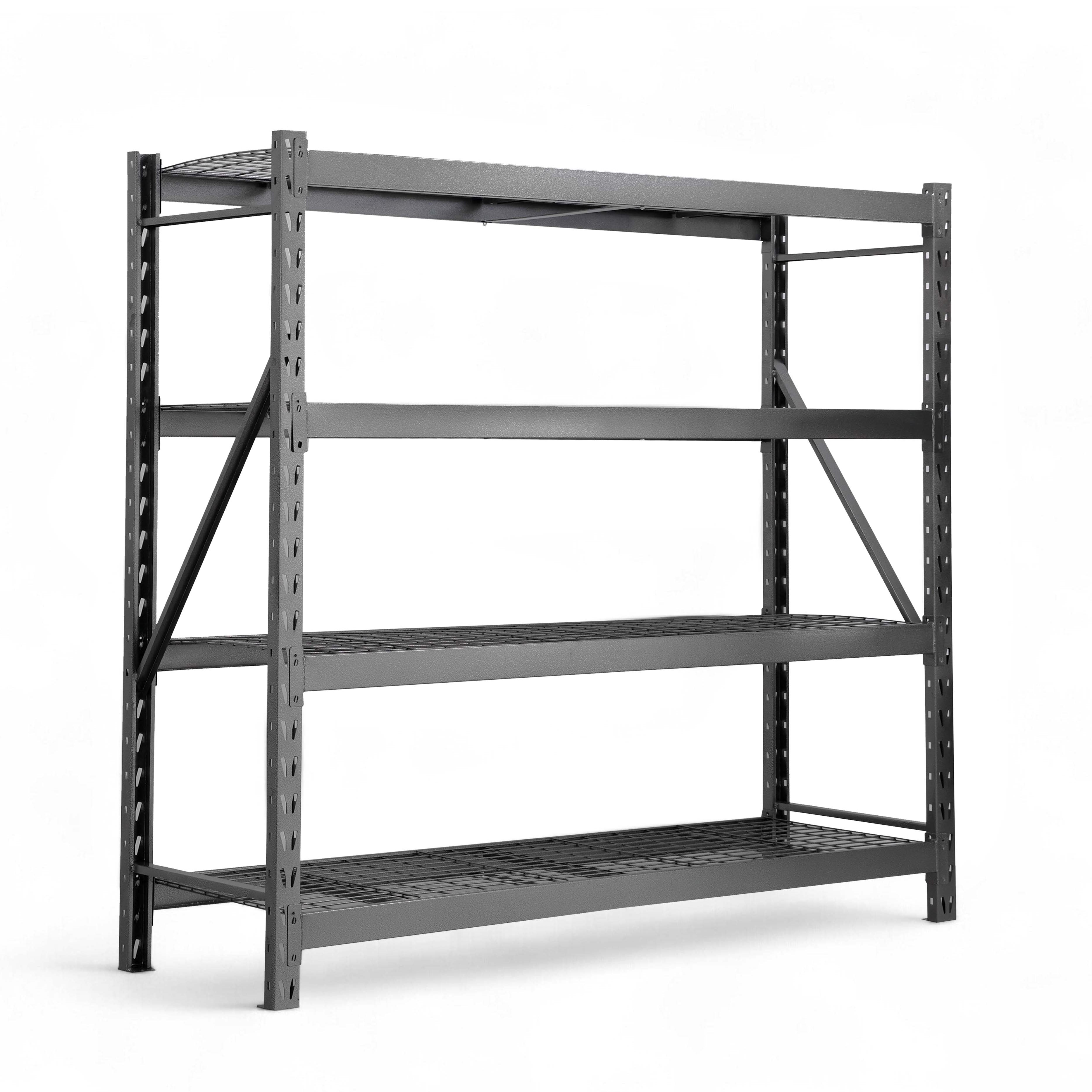 Heavy Duty Steel Garage Shelf 195cm x 61cm x 183cm - 2000kg Load ...