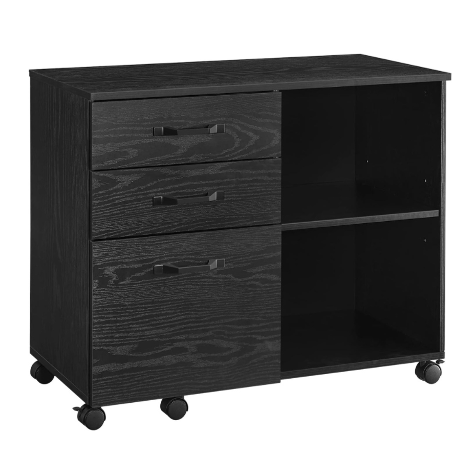 3 Drawers and Open Storage Shelves – Space General