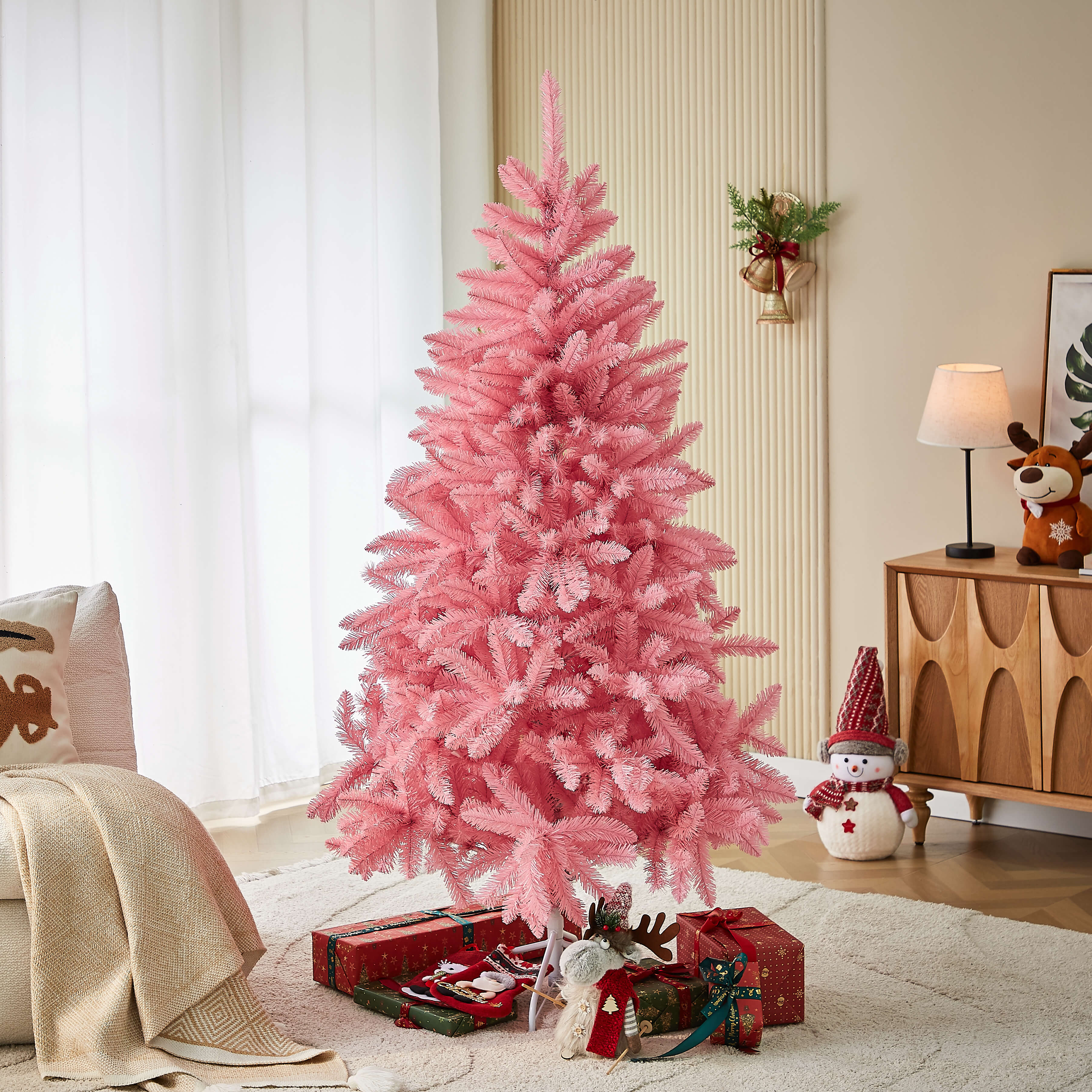 Blush Luxe Christmas Tree – 210cm (7Ft) – Space General