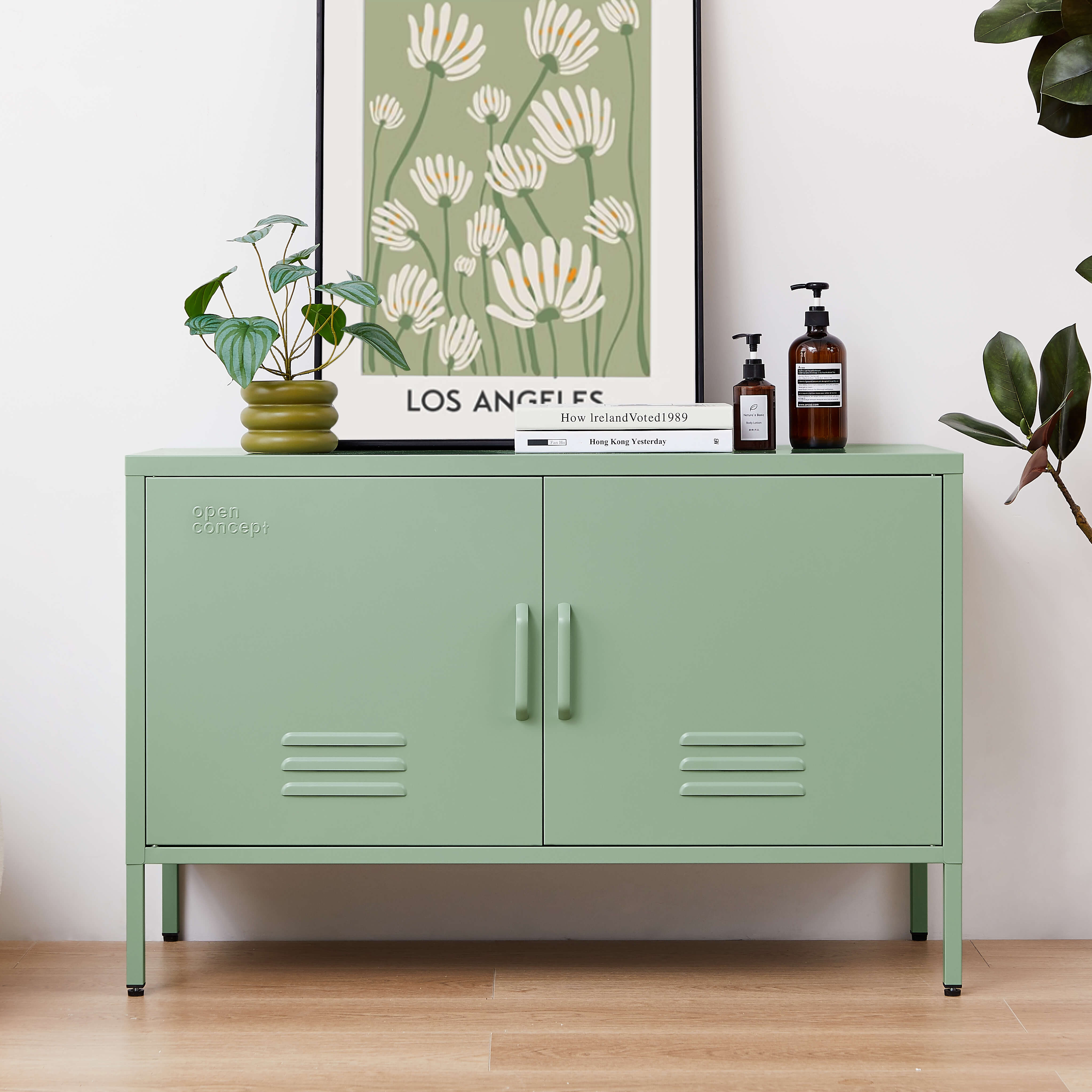 Rainbow Steel Storage Locker - Green – Space General