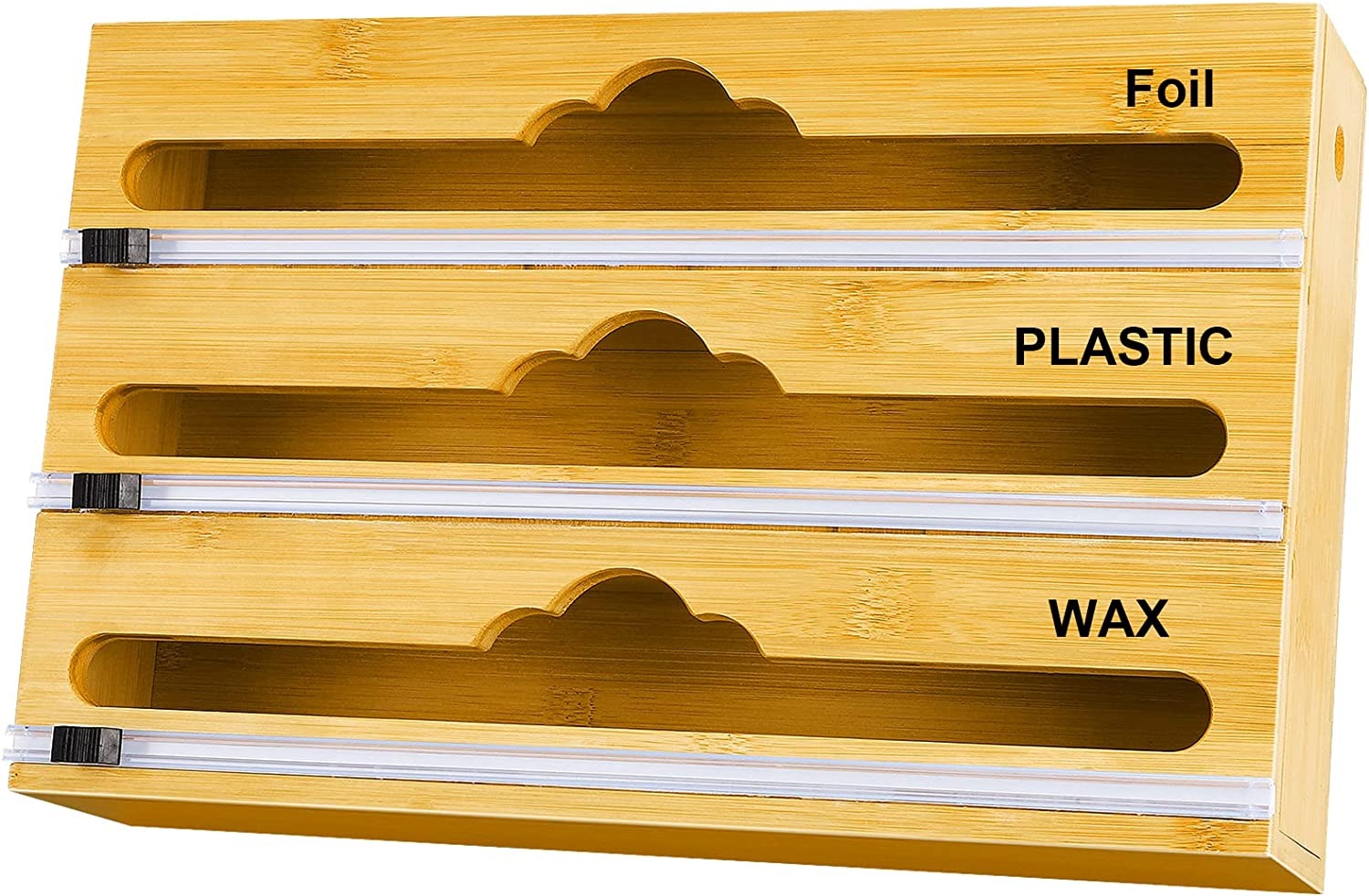 Bamboo Food Wrap Dispenser – Space General