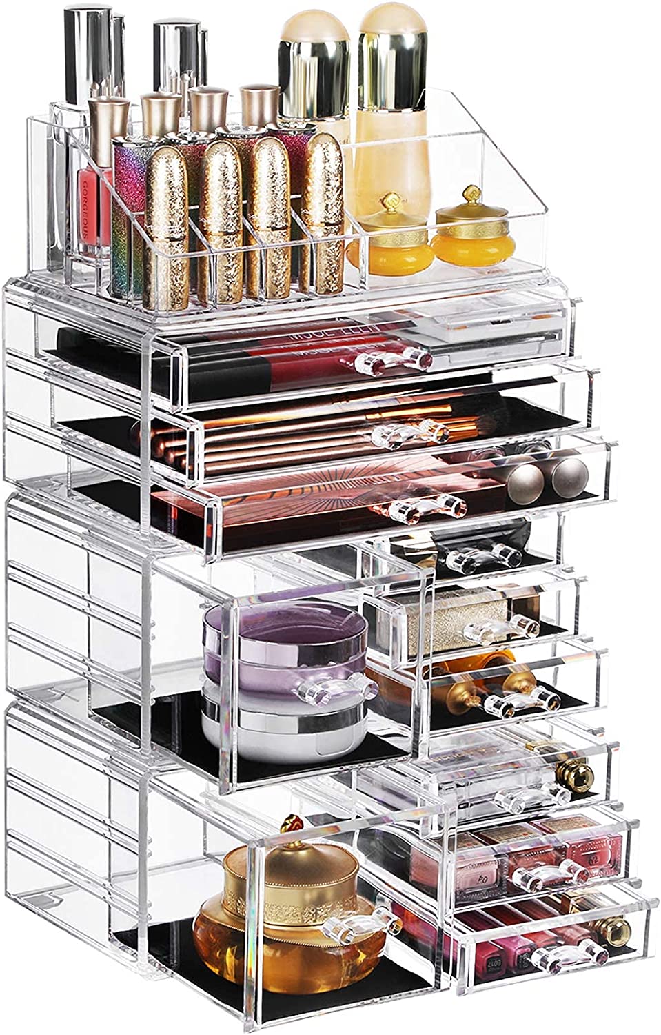 4 in 1 Large Make-up Storage Box Organiser – Space General