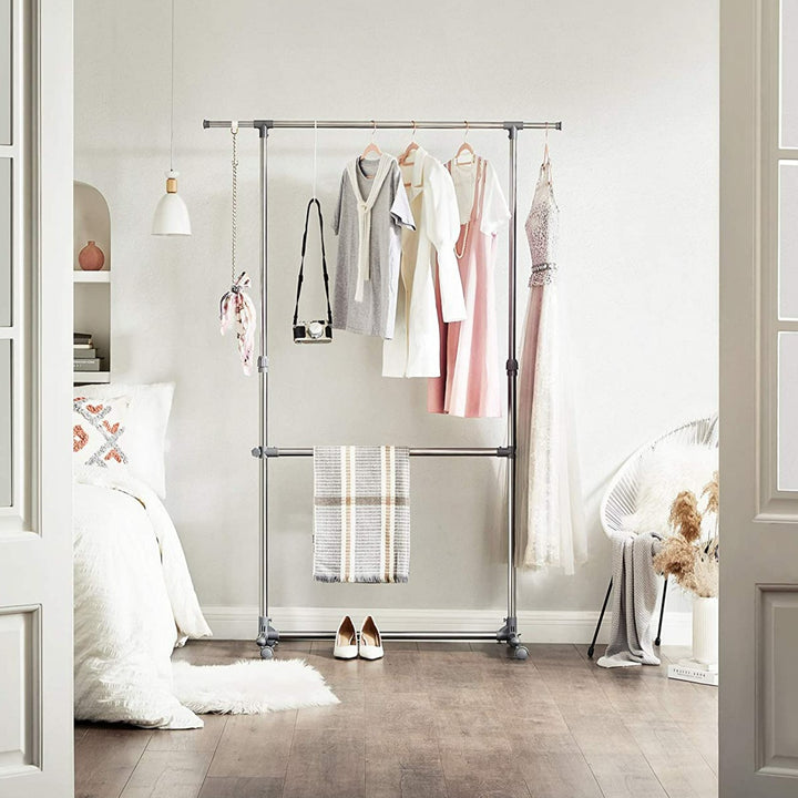 Retail Wardrobe Rack Nz Floating Clothing Rack Wall Mounted The Warehouse