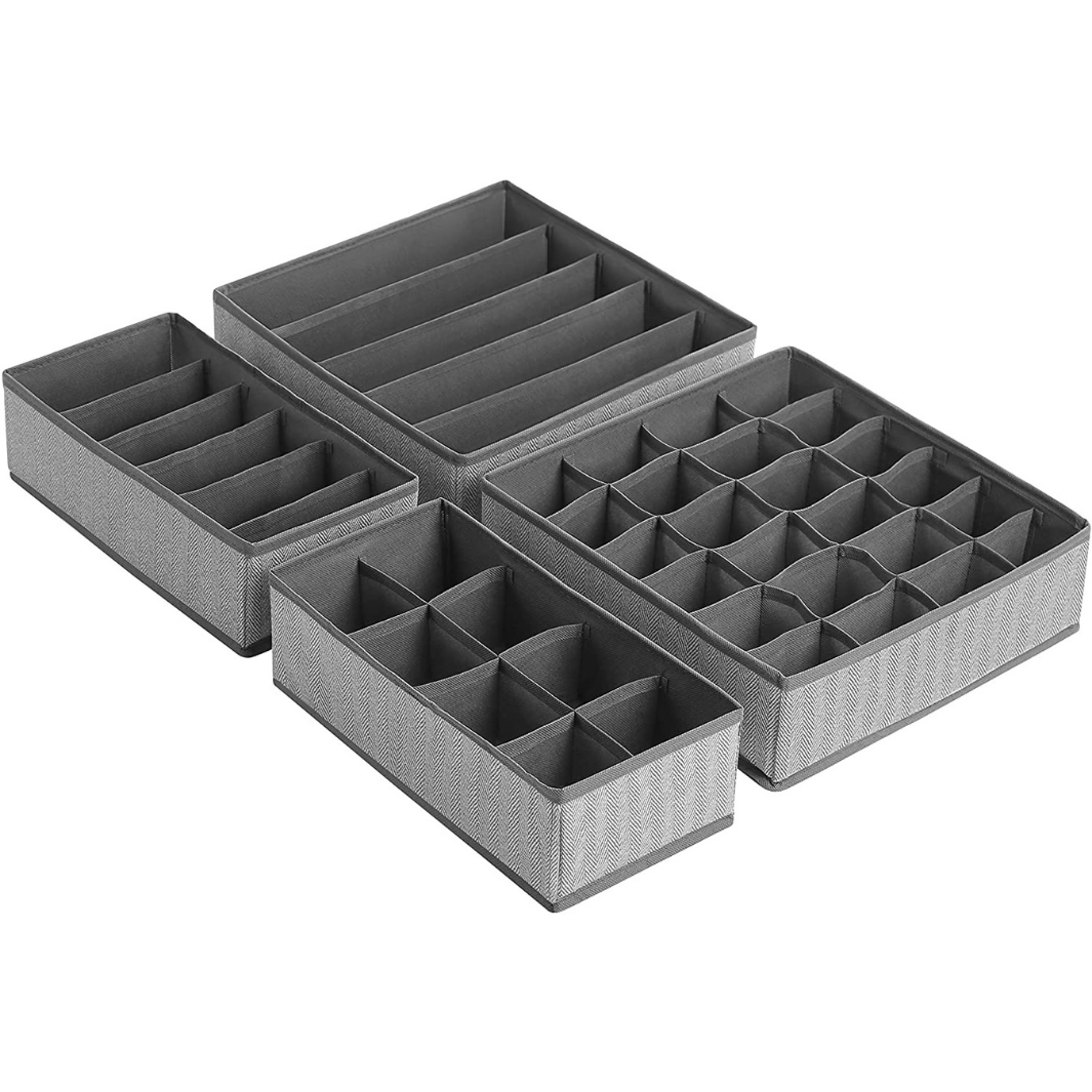 Drawer Organiser Grey (Set of 4) – Space General